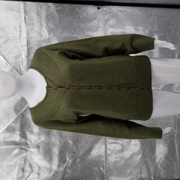 Vintage | Sweaters | Vintage Cable Knit Details Cardigan Button Front ...